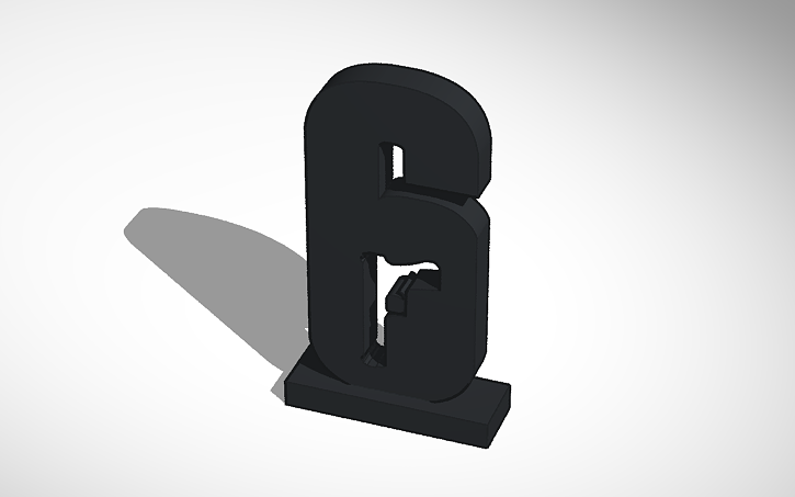 3D design Rainbow six | Tinkercad