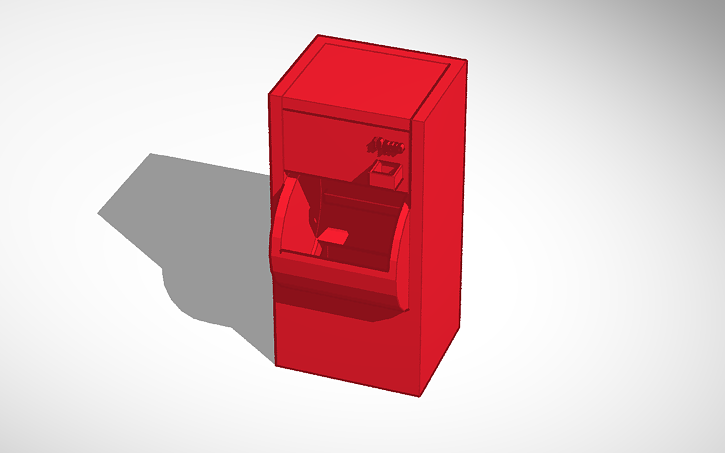 3D design innomakers recycling/ rubbish bin - Tinkercad