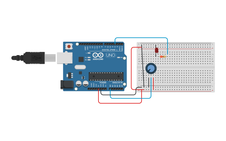 Circuit design TP 3A - Tinkercad