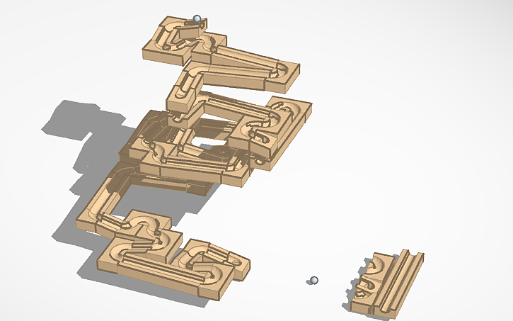 3D design Marble Tower - Tinkercad