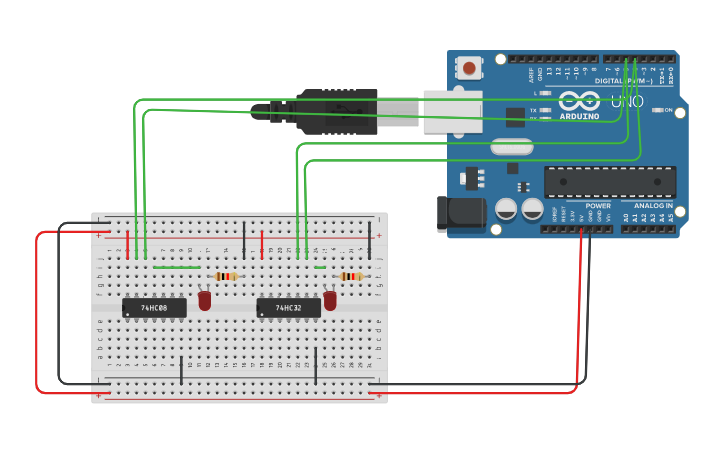 Circuit design lab2 partB-c | Tinkercad Circuit design lab2 partB-c | Tinkercad