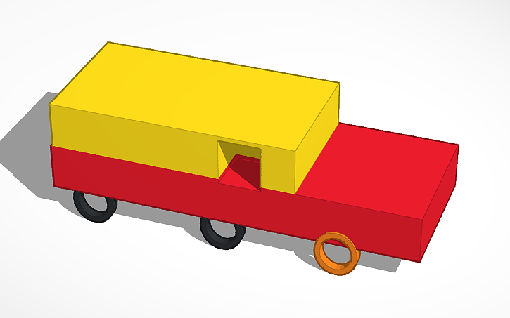 3D design toy car | Tinkercad
