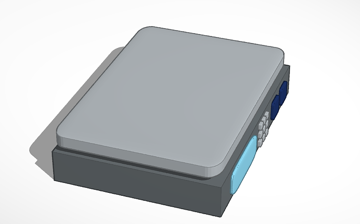 3D design Electric Scale - Tinkercad