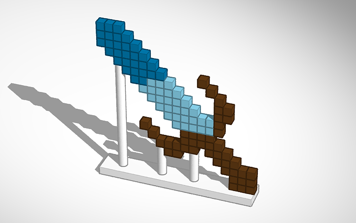 3D design Diamond Sword ver. | Tinkercad