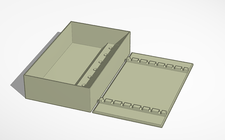 3D design Lucky 13 storage - Tinkercad