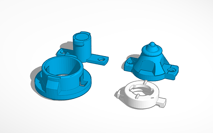 3D design Beyblade Strike Driver - Tinkercad