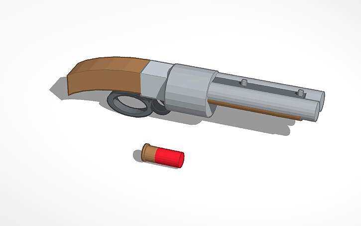 3D design tf2 gun - Tinkercad