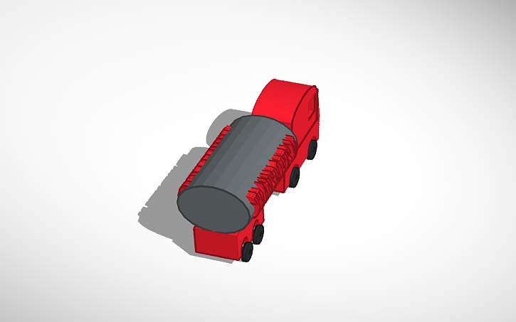 3D design CAMIÓ CISTERNA | Tinkercad