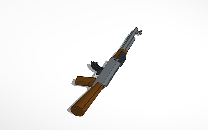 3D design AKM | Tinkercad