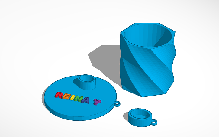 3D design Water Bottle - Tinkercad