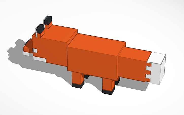 3D design FOX ASSEMBLY - Tinkercad