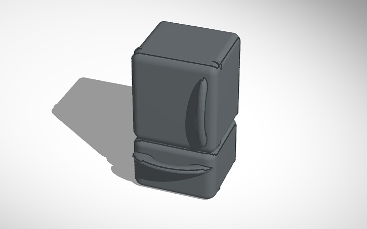 3D design Fridge | Tinkercad