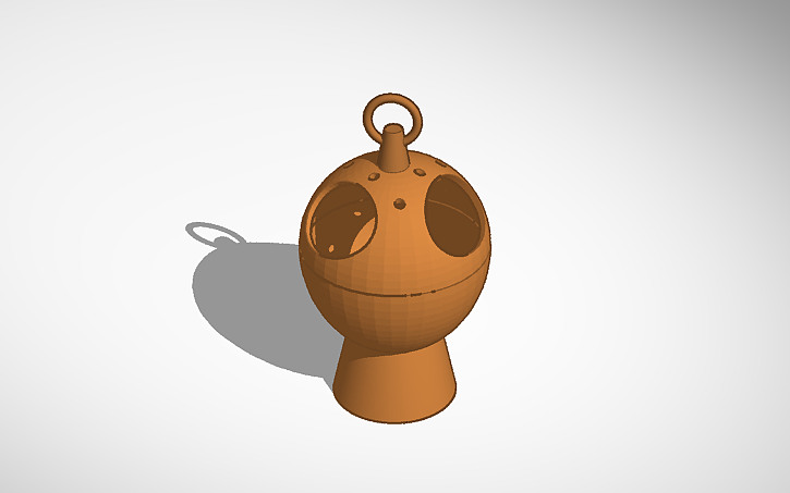 3D design Thurible #2 - Tinkercad