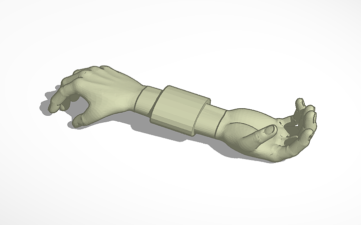 3D design Hand Extension | Tinkercad