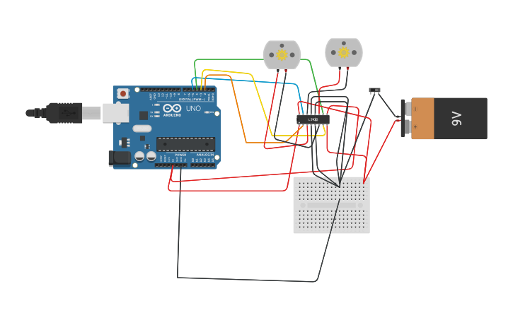 Circuit design Gallito bluetooth - Tinkercad
