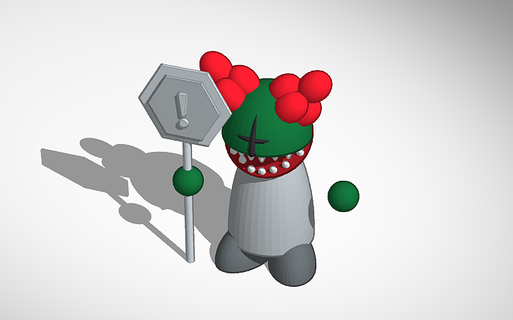 3D design tricky (madness combat) - Tinkercad