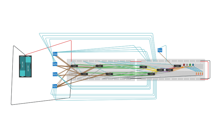 Circuit Design 16 To 4 Binary Encoder With Enable Tinkercad 9149