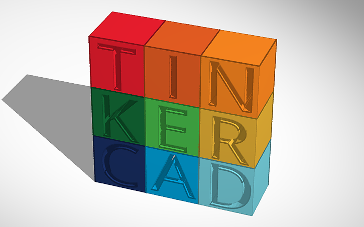 3D design TINKERCAD - Tinkercad