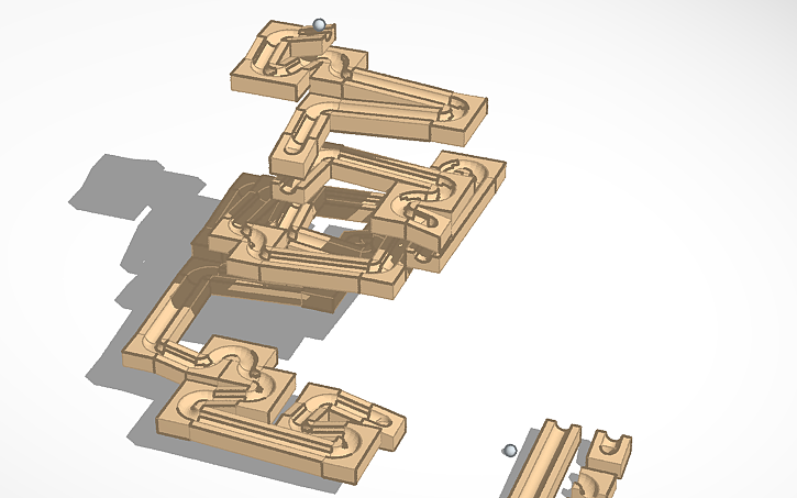 3D design Marble Tower - Tinkercad