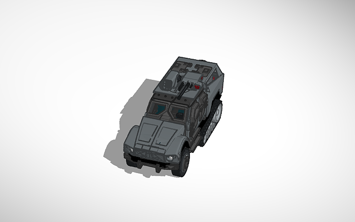 3D design HEXIRON's MVP Staff Transport [MRAP] | Tinkercad