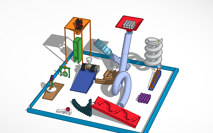3D design Marble maze - Tinkercad