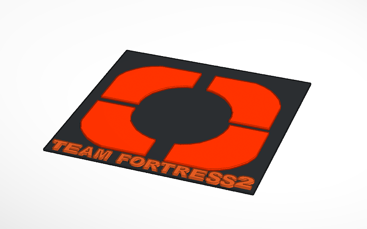 3D design team fortress 2 - Tinkercad