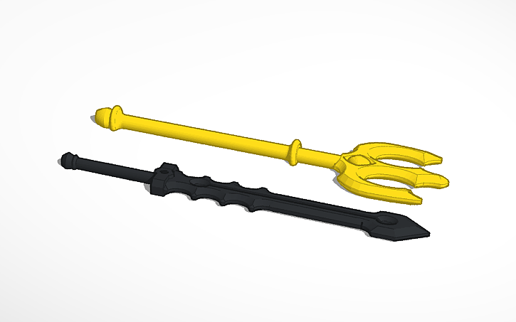 3D design Sward - Tinkercad