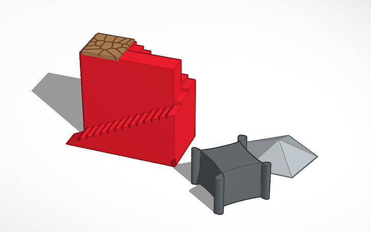 3D design Stairs - Tinkercad