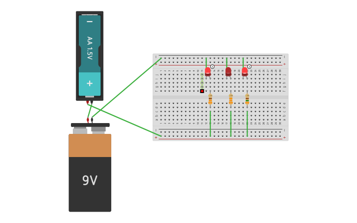 Circuit design ejercicio 3 - Tinkercad