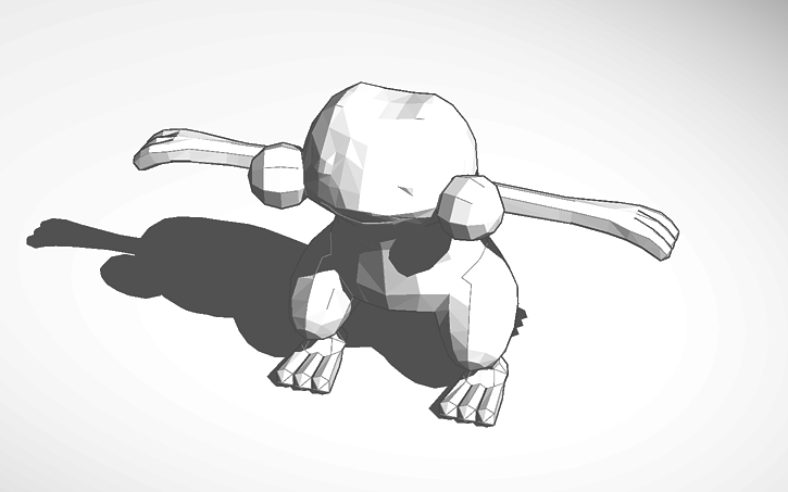 3D design 453 Croagunk - Tinkercad