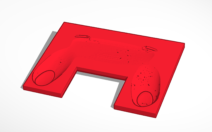 3D design Pro Controller Holder Yasindu - Tinkercad