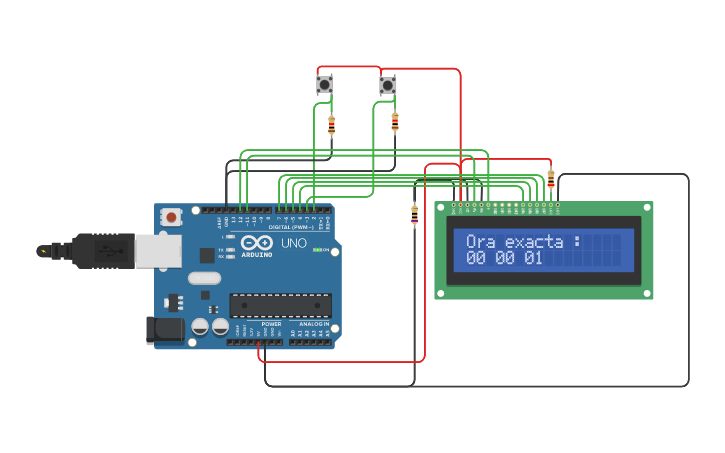 Circuit design timer - Tinkercad