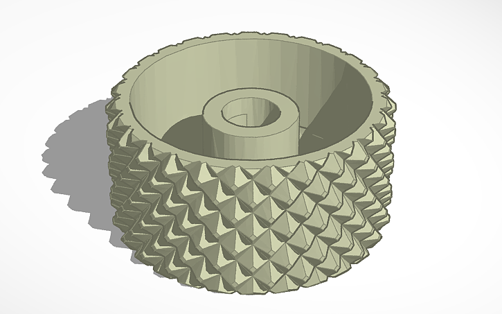 3D design KNOB - Tinkercad