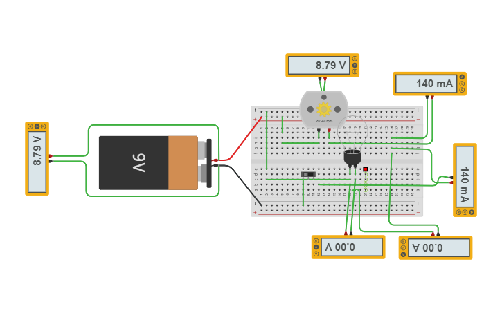 Circuit design circuito paralelo - Tinkercad