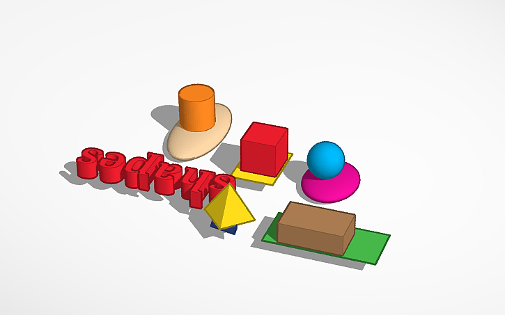 3D design 2D And 3D - Tinkercad