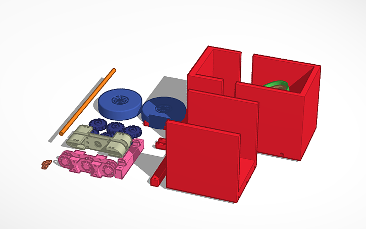 3D design Roving Dust-Buster - Tinkercad