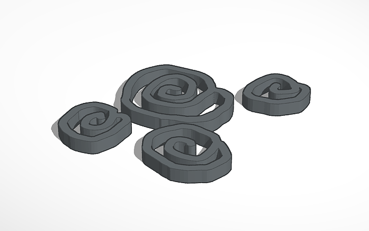 3D design Fossils - Tinkercad