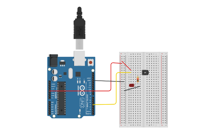 Circuit design Transistors | Tinkercad
