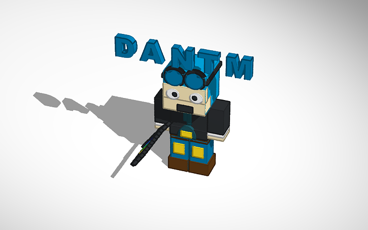 3D design dantdm fixed | Tinkercad