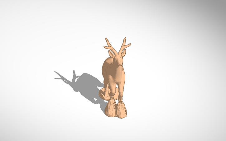 3D design Deer - Estefanía - Tinkercad