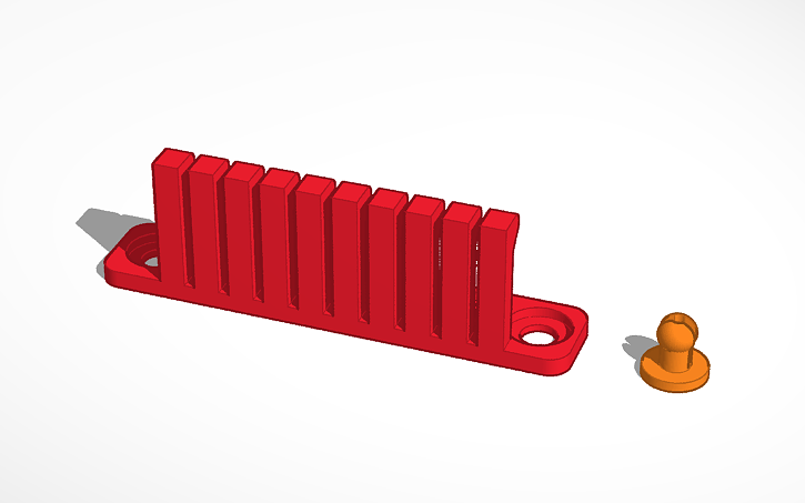 3D design Wall Control Jumper Wire Holder | Tinkercad