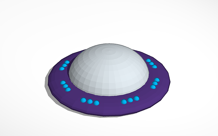 3D design Ufo | Tinkercad