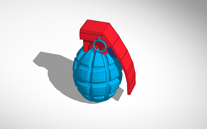 3D design Grenade - Tinkercad