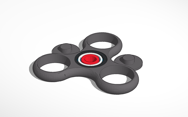 3D design Fidget spinner - Tinkercad