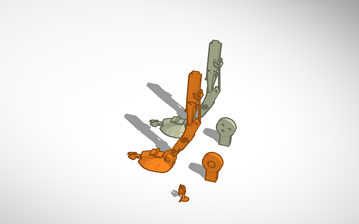 3D design AT-ST Lower legs | Tinkercad