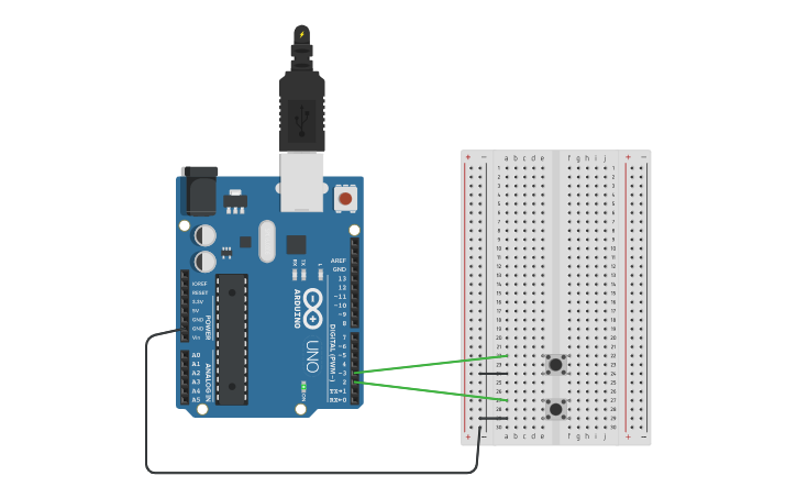 Circuit Design Count To 10 W Arduino Library Tinkercad