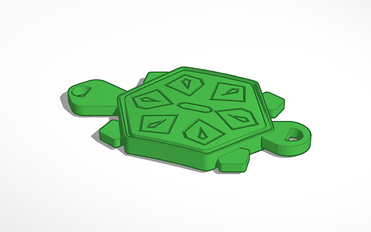 3D design Turtle Miraculous - Tinkercad