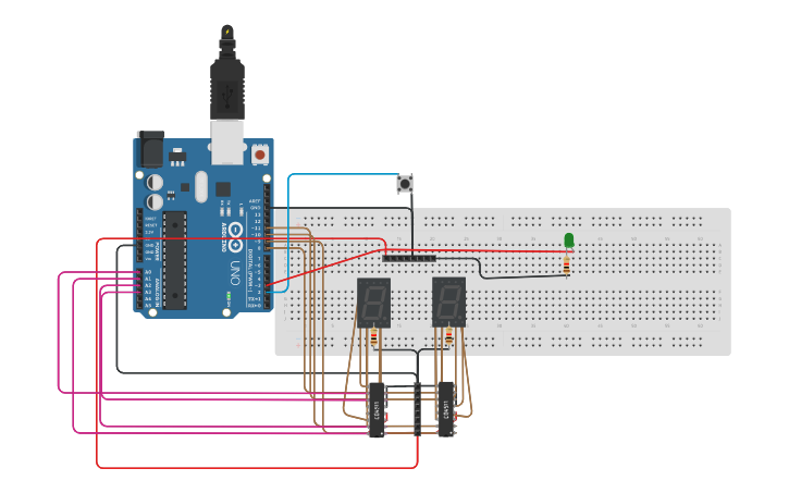 Circuit design taller 3 | Tinkercad