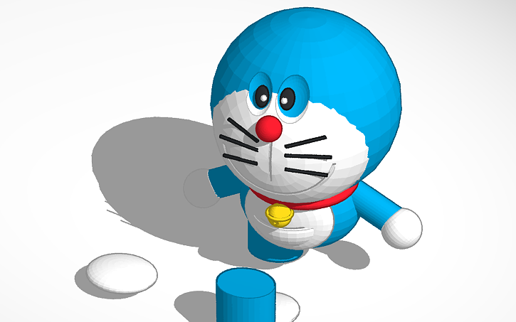 3D design Copy of Doraemon | Tinkercad
