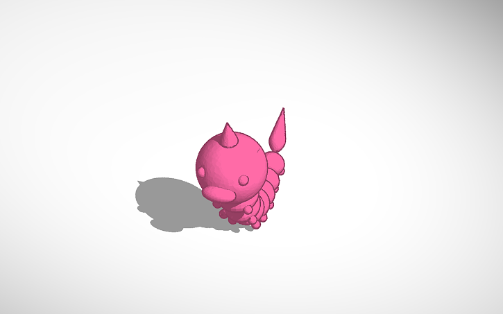 3D design Pokemon - Tinkercad